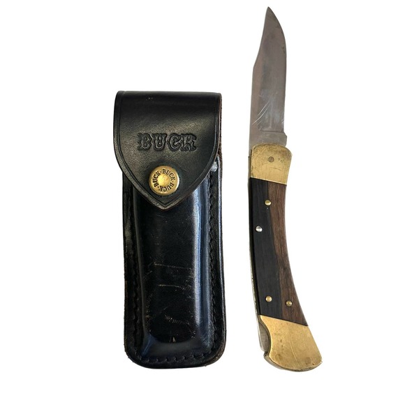 Buck | Accessories | Vintage Buck 1 Hunting Knife Folding Lock Blade W ...